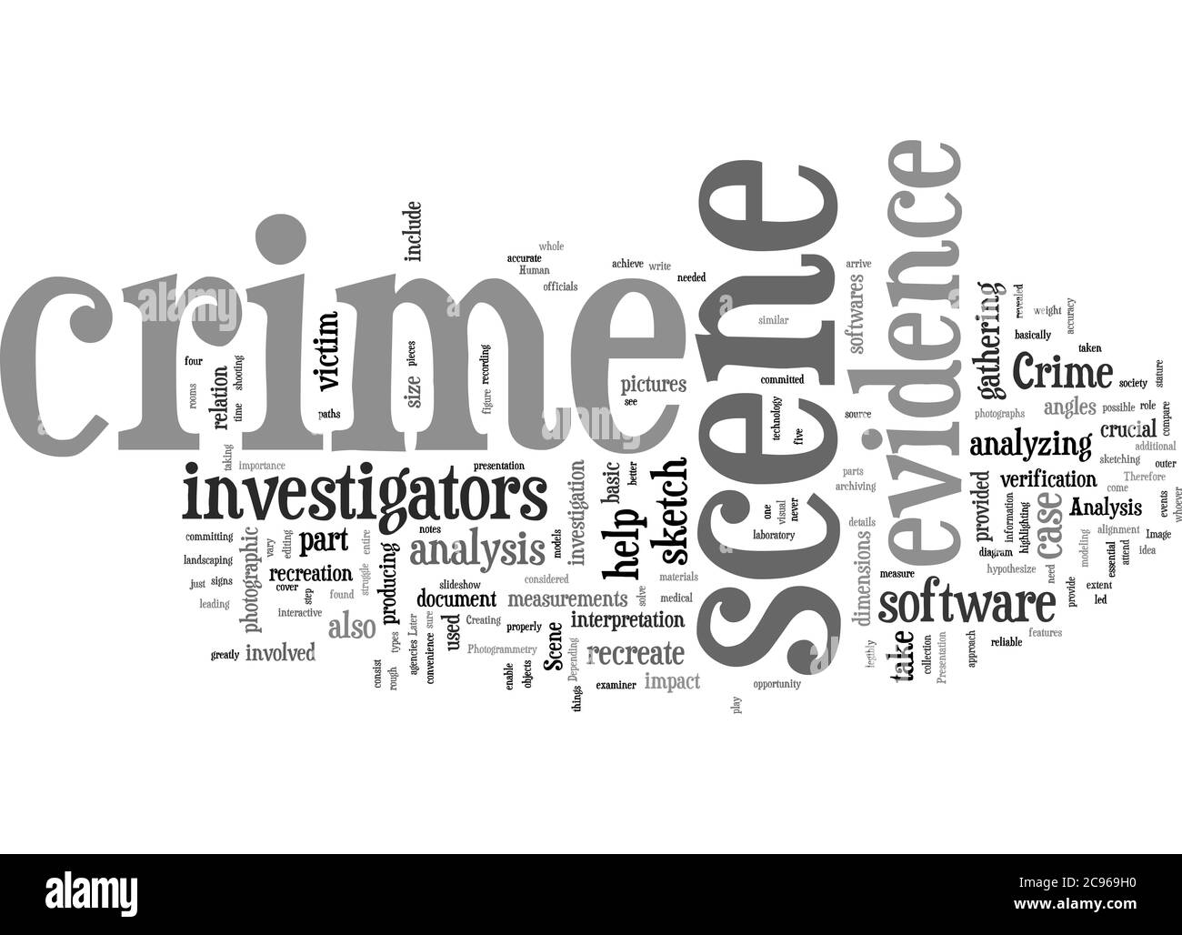 Investigators Crime Scene Black and White Stock Photos & Images - Alamy