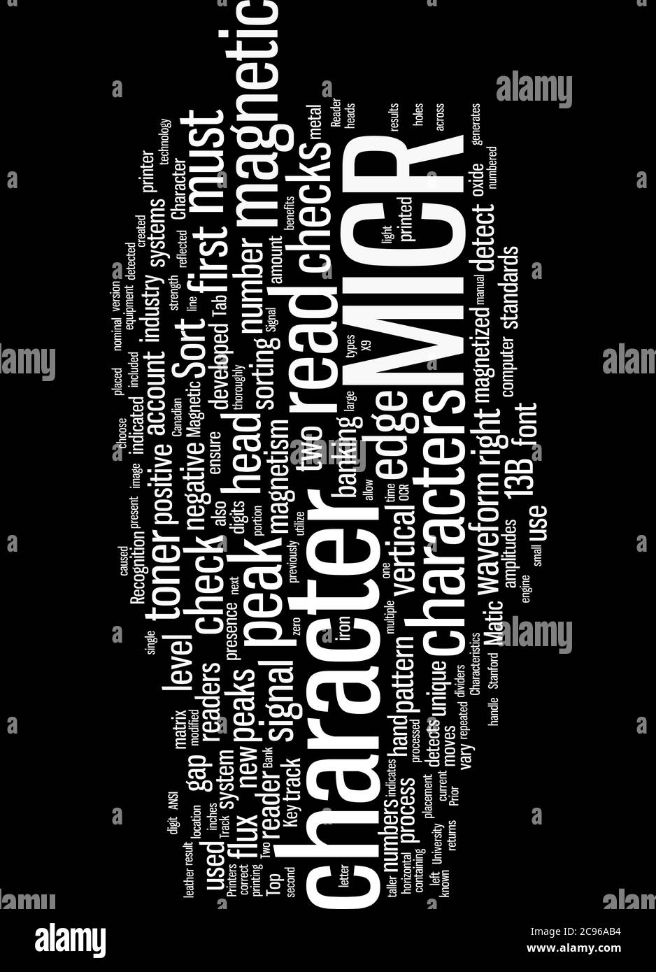 Magnetic Ink Character Recognition High Resolution Stock Photography ...