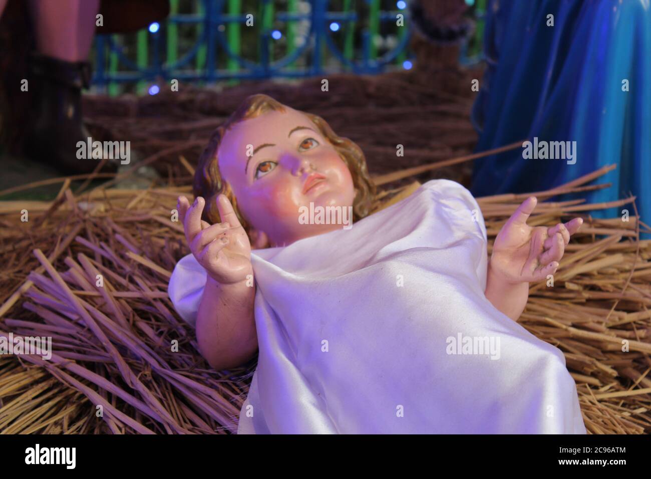 Jesus birth in the stable at bethlehem hi-res stock photography and ...