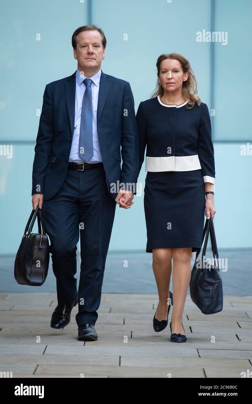 Former Conservative MP Charlie Elphicke, with MP for Dover Natalie ...