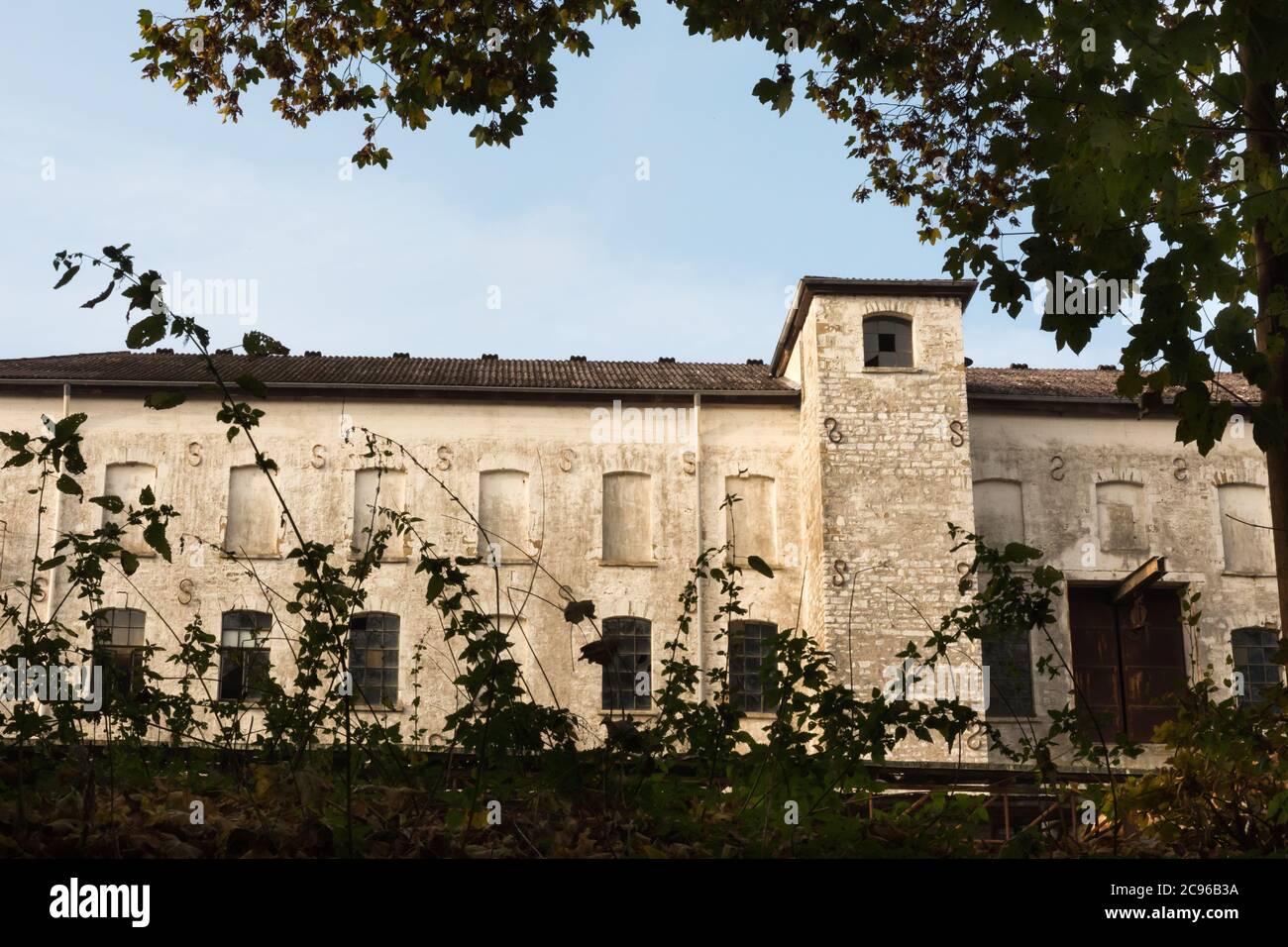 Remains of Tuchfabrik Wilhelmstal, Radevormwald, Germany Stock Photo ...
