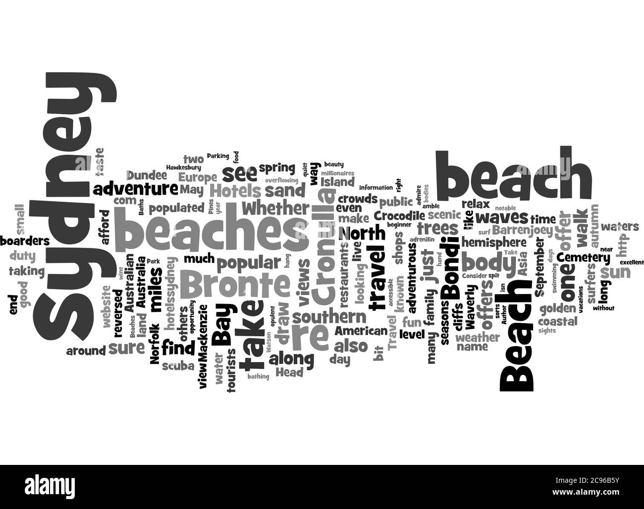 Sydney Beaches Black and White Stock Photos & Images - Alamy