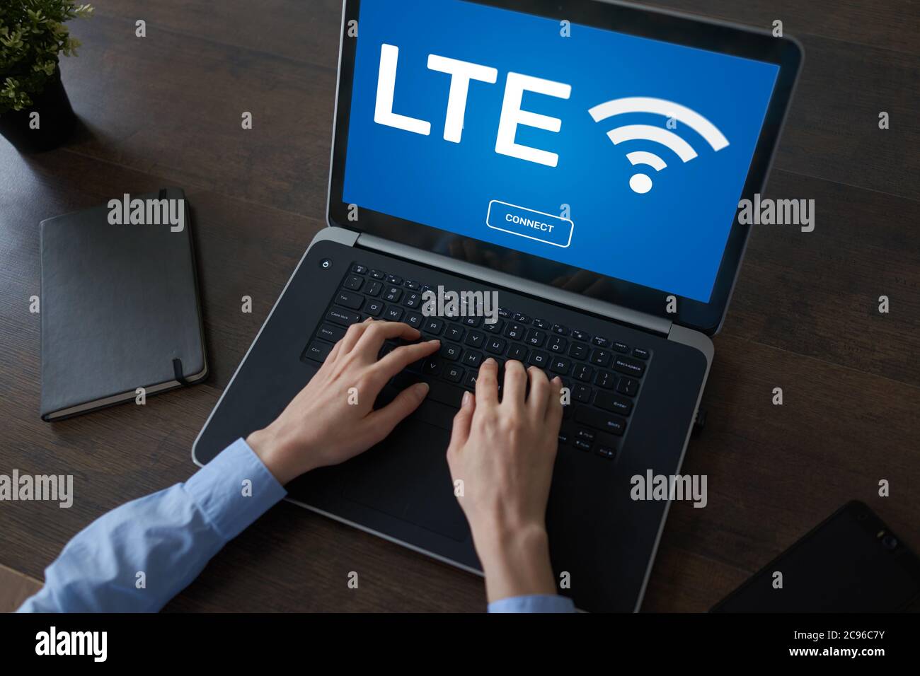 LTE, 4G, 5G Fast wireless internet connection, Telecommunication and ...