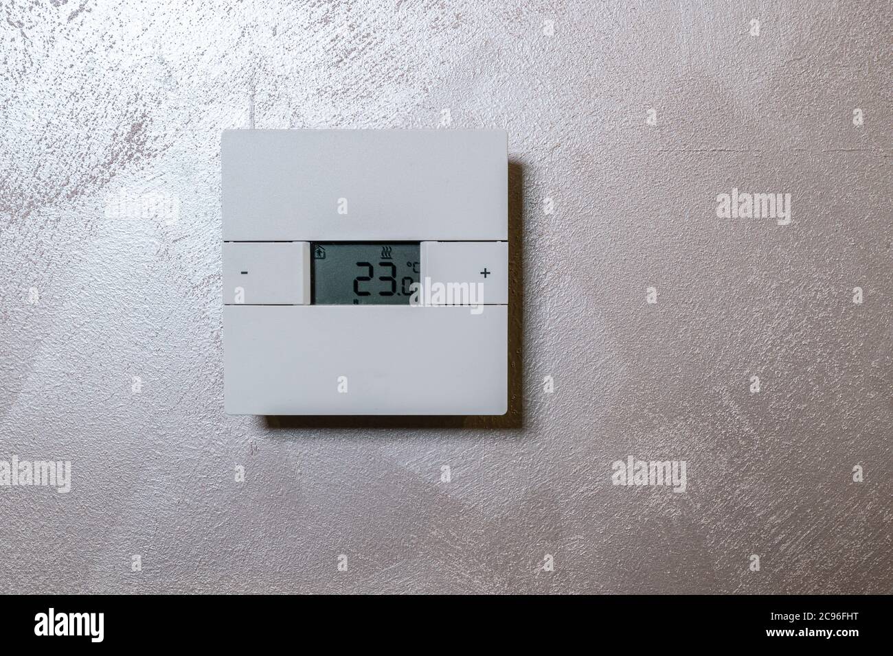 Smart home system, a climate control of the temperature in the room ...