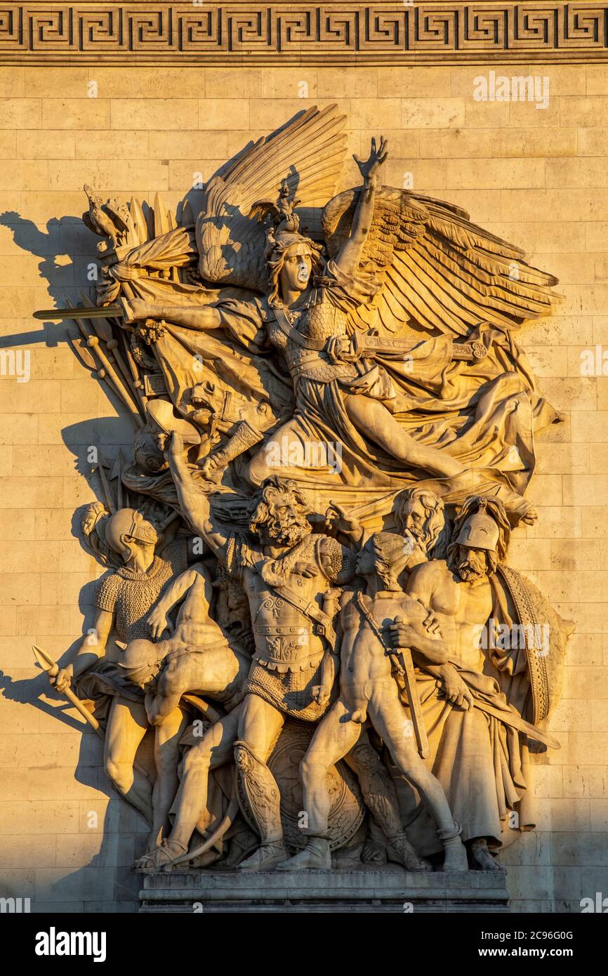 Ciel de triomphe arc de triomphe hi-res stock photography and images ...