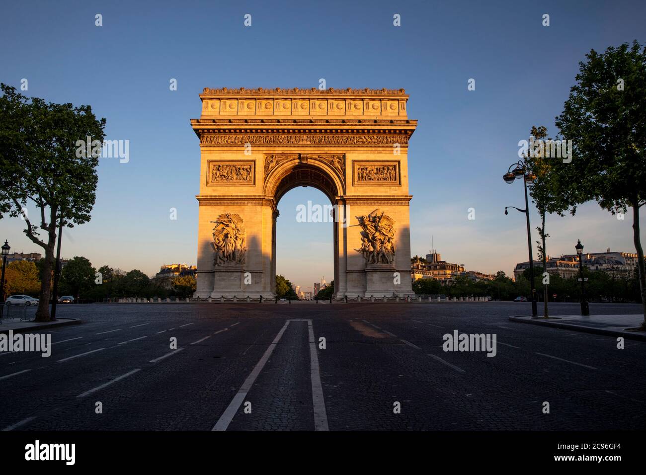 The Ark of Triumph, Paris, France Stock Photo - Alamy