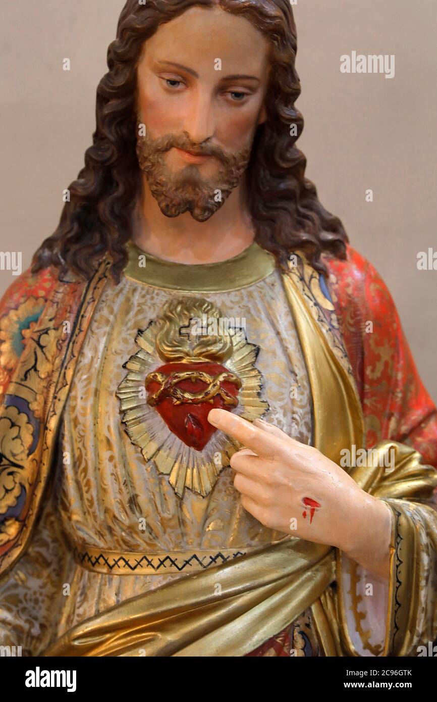 Jesus Winking And Pointing