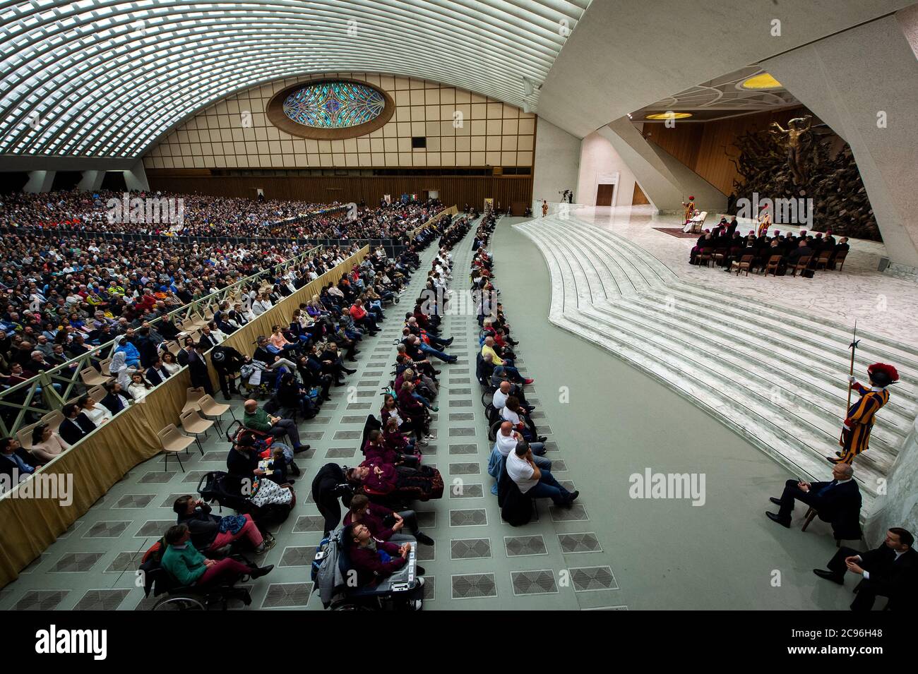 In vatican audience hall hi-res stock photography and images - Alamy