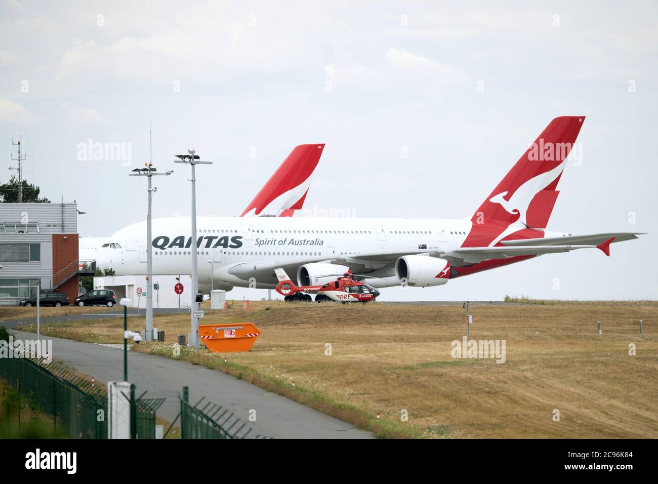 Qantas A380 Dresden