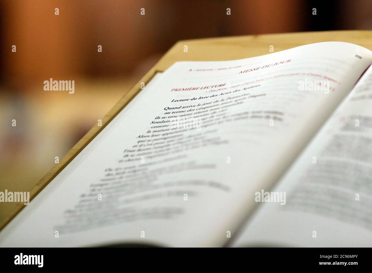 Lectionary catholic church hi-res stock photography and images - Alamy