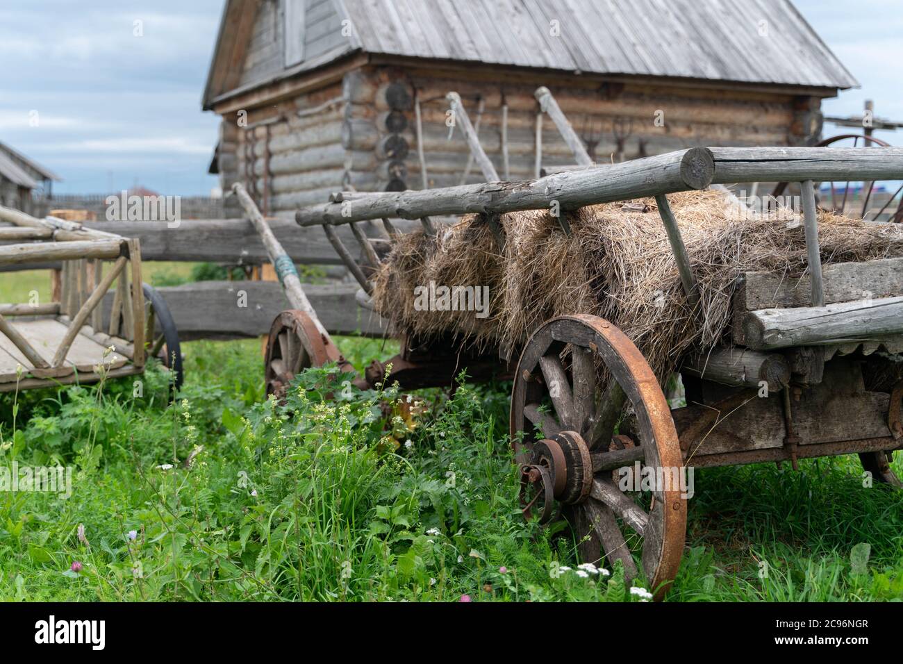 The old traditional village in kazan region Stock Photo - Alamy