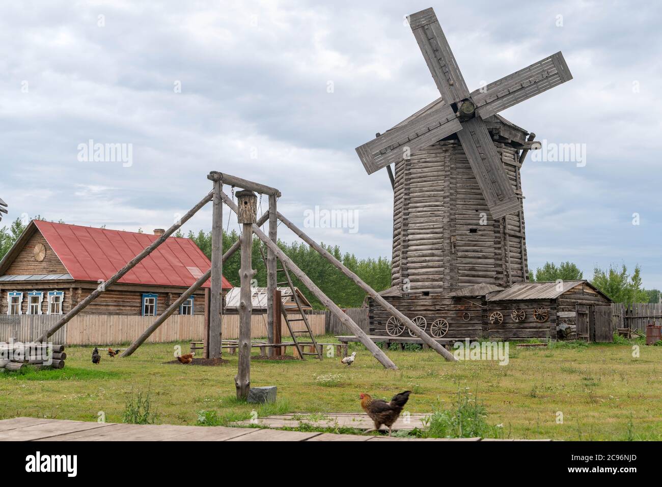 The old traditional village in kazan region Stock Photo - Alamy
