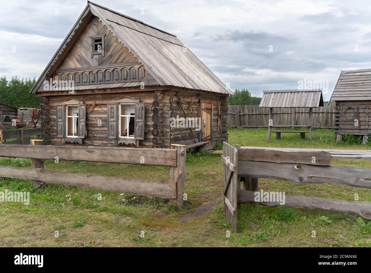 The old traditional village in kazan region Stock Photo - Alamy