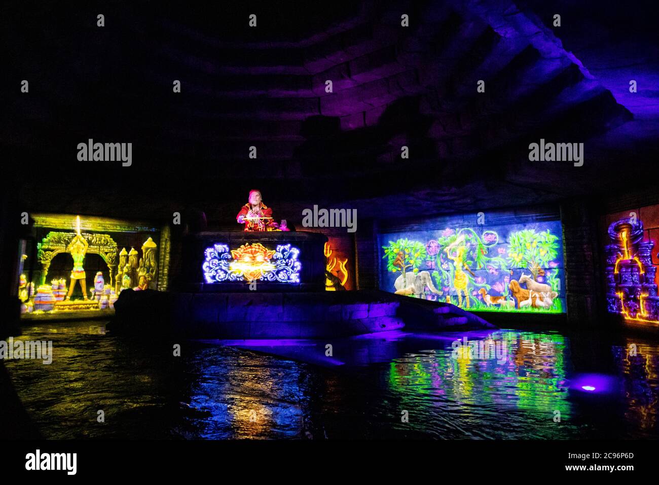 Rust, Germany. 28th July, 2020. An animated puppet (Animatronics) is ...