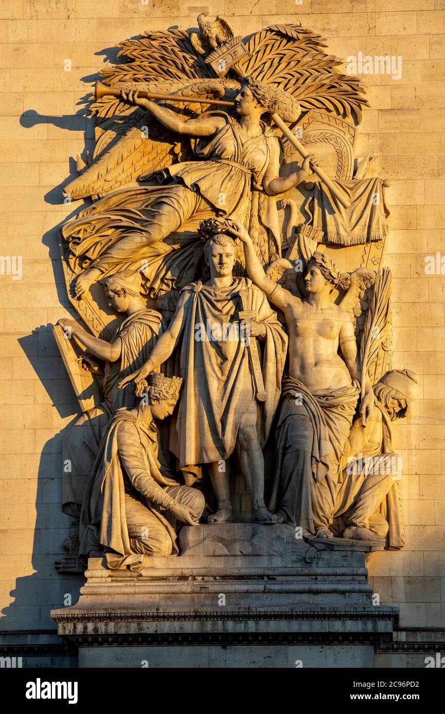 Ciel de triomphe arc de triomphe hi-res stock photography and images ...
