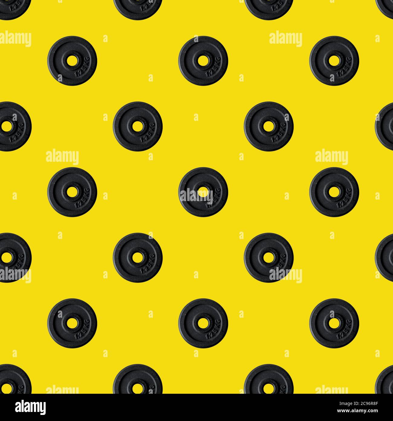 Seamless texture dumbbell sport health vintage decorative background ...