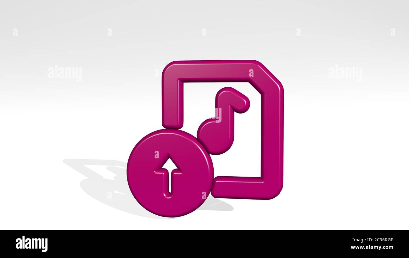 AUDIO FILE UPLOAD from a perspective with the shadow. A thick sculpture ...