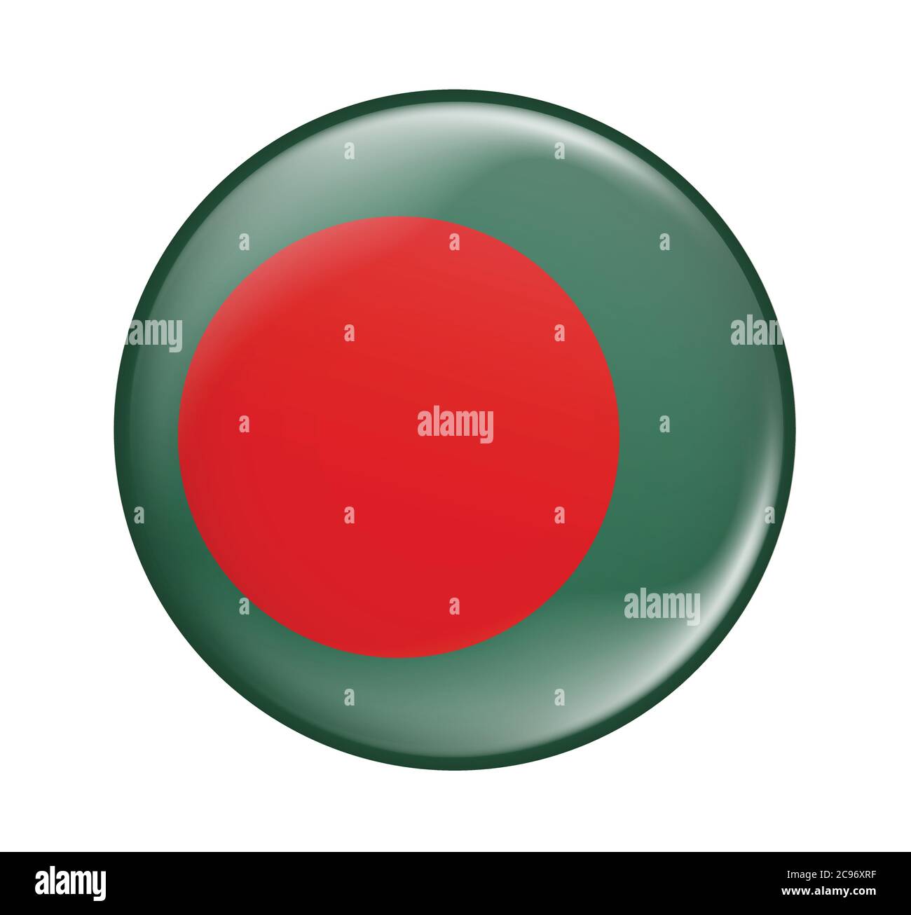 Bangladesh flag icon vector illustration isolated on white background ...