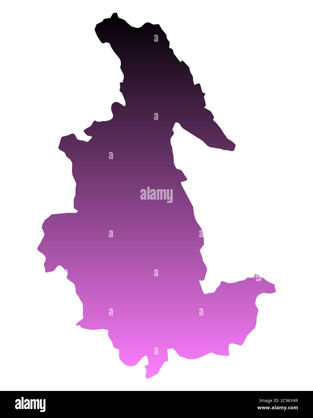 Map of Ayacucho Stock Photo - Alamy