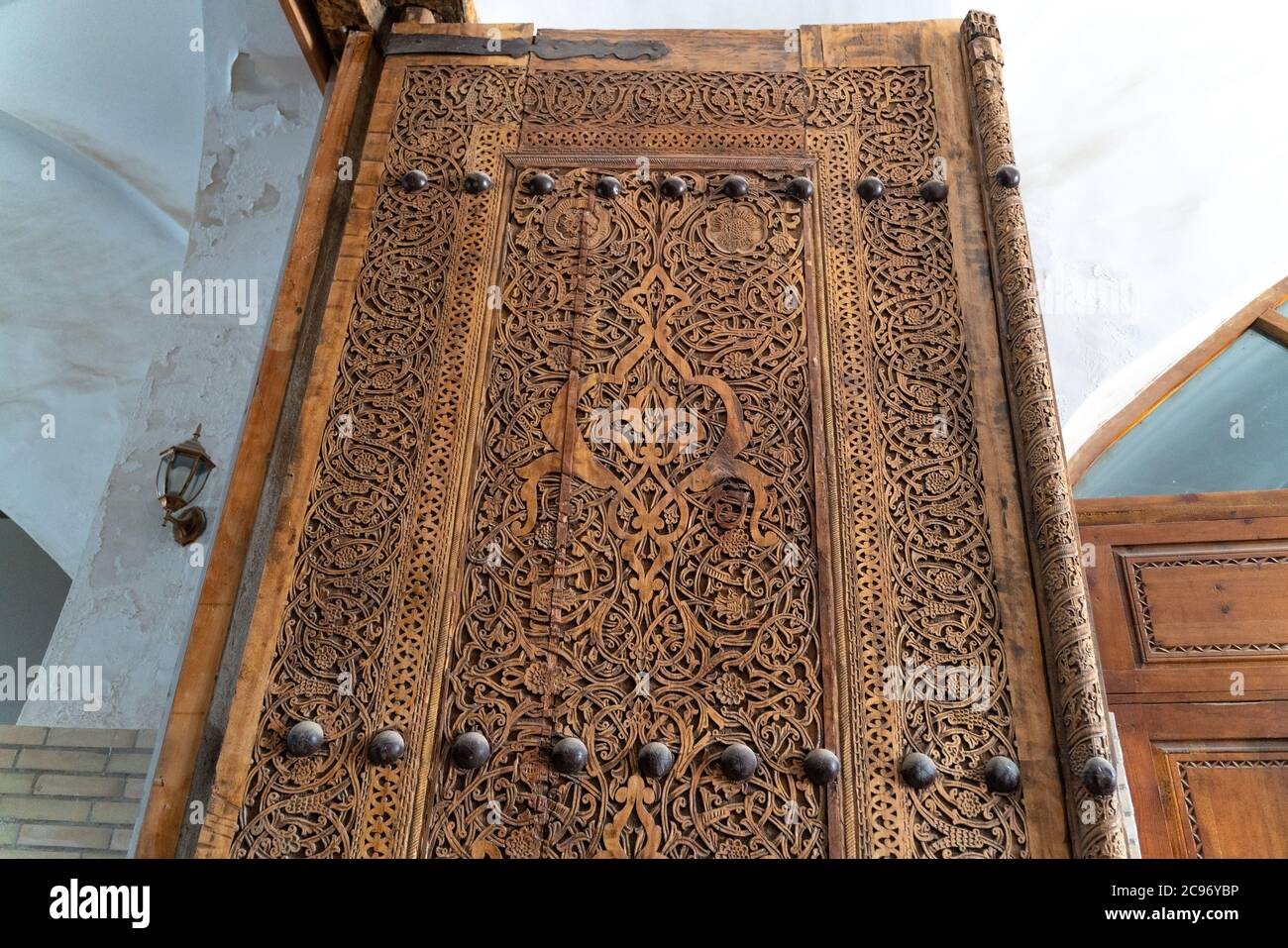 The front porch door in traditional uzbek house Stock Photo - Alamy