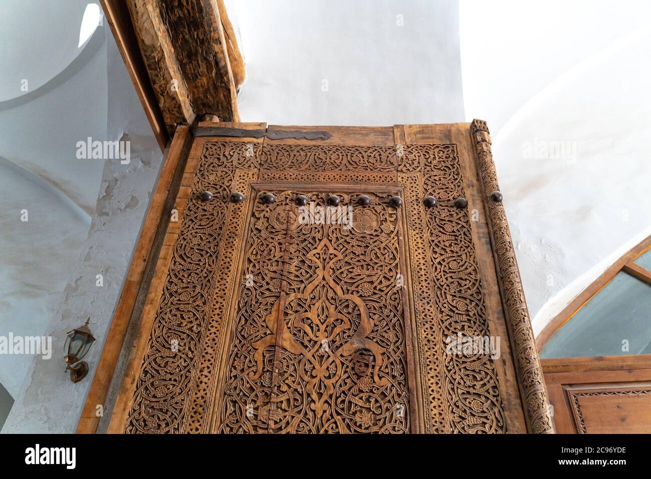 The front porch door in traditional uzbek house Stock Photo - Alamy