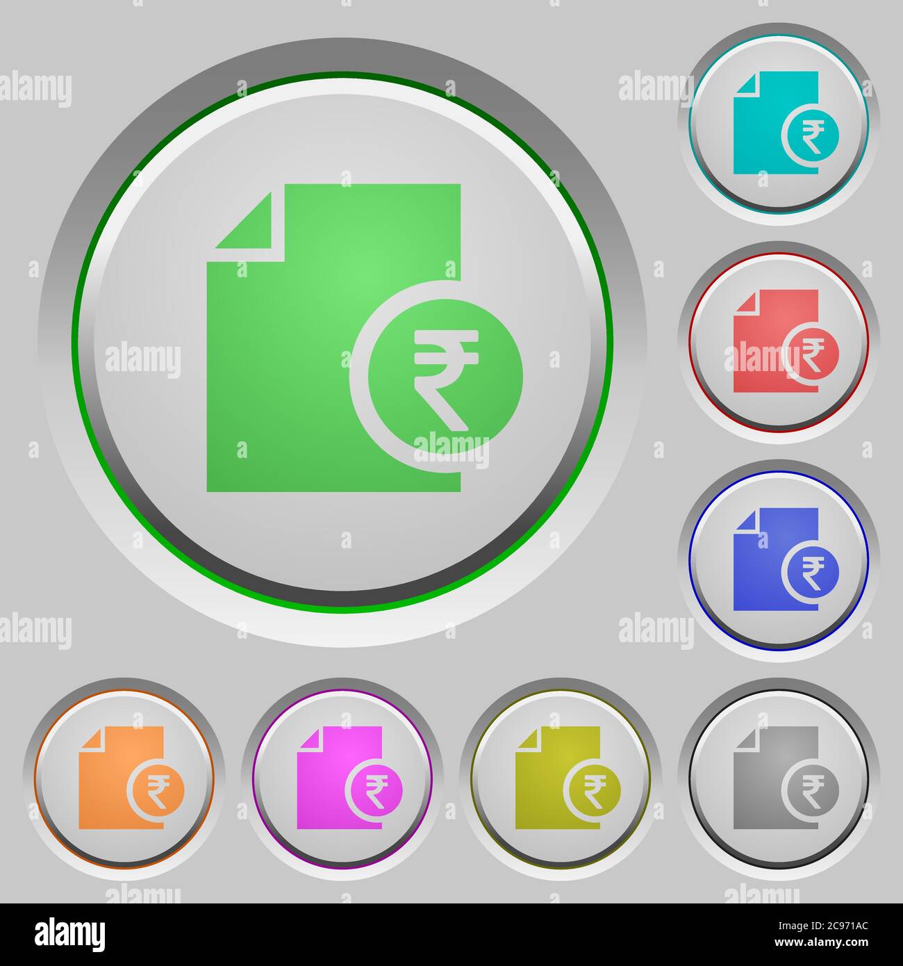 Indian rupee symbol on green hi-res stock photography and images - Alamy