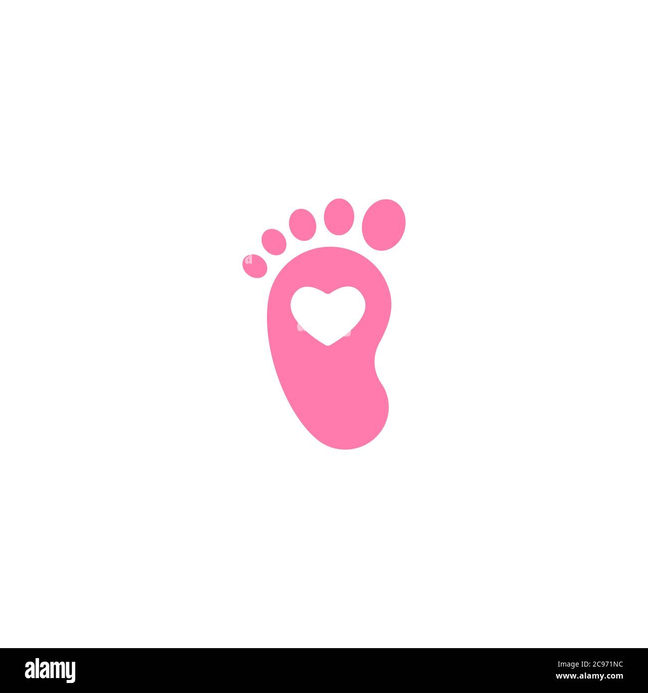 Blue kids or baby feet and foot steps. New born, pregnant or coming ...