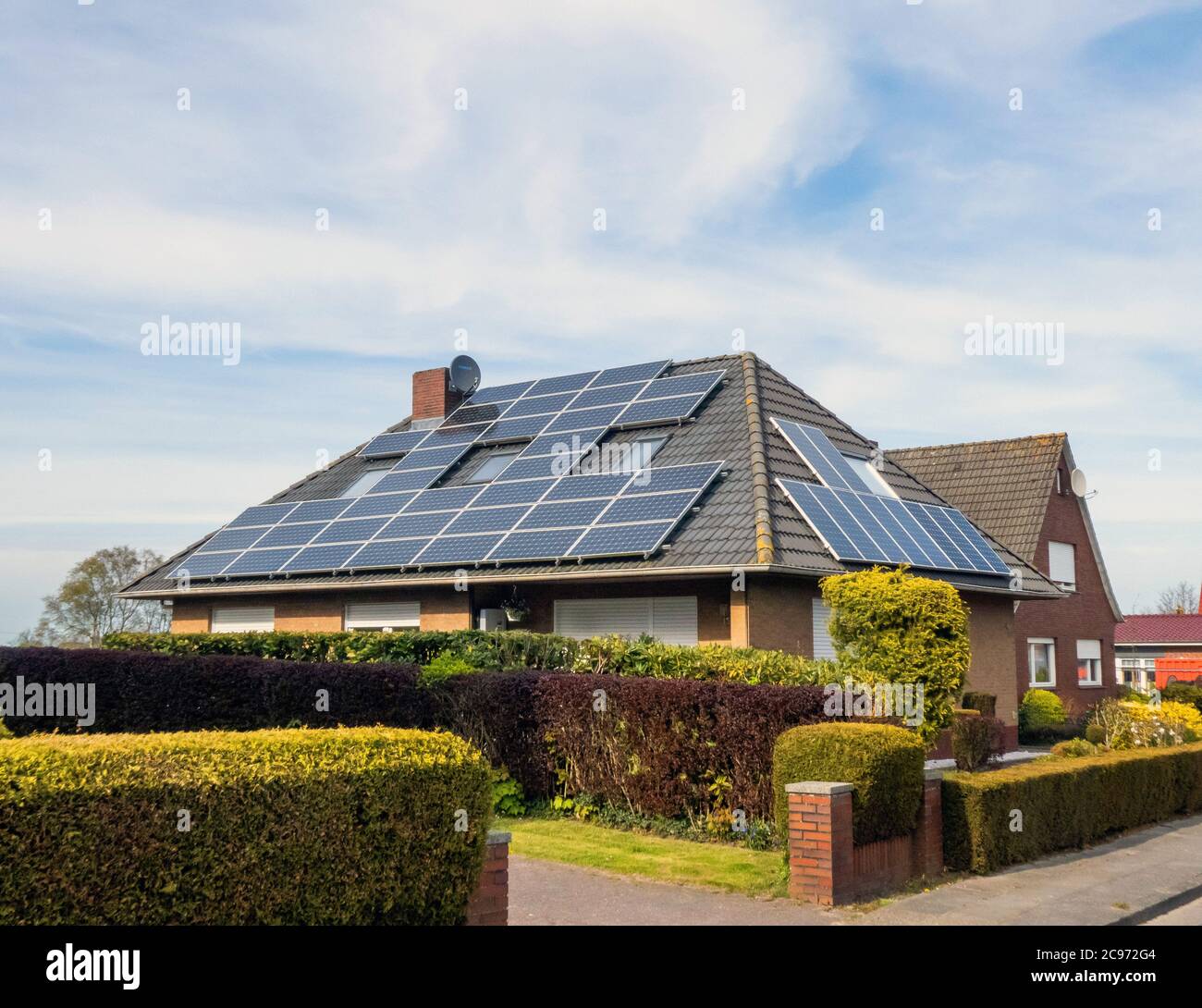 Solar thermal panels hi-res stock photography and images - Alamy