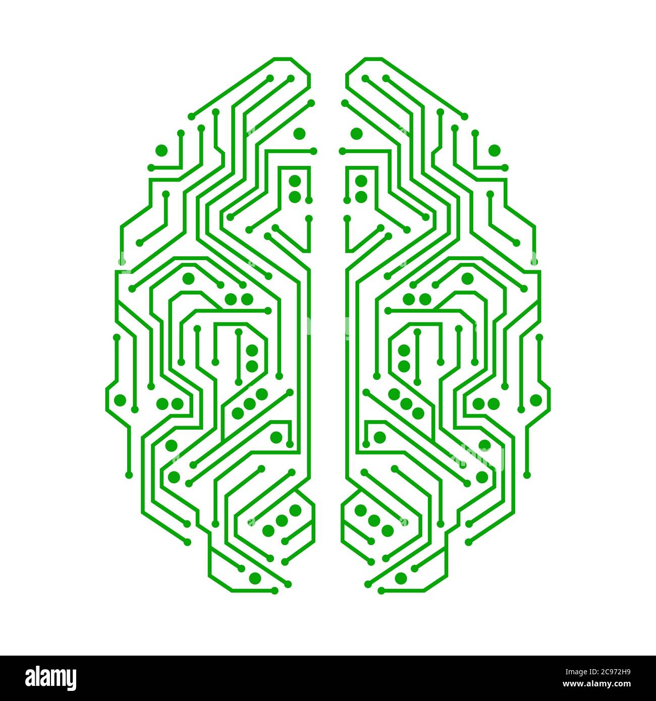 Circuit Art Brain