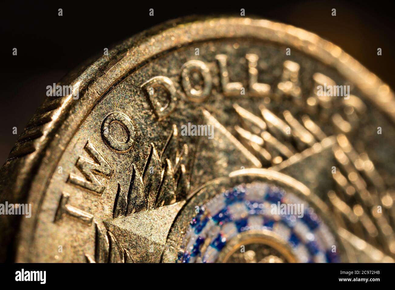 Australian Coins. Money background, Australia theme, shallow depth of ...