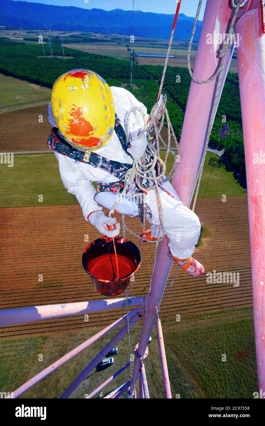 Electricity pylons france hi-res stock photography and images - Alamy