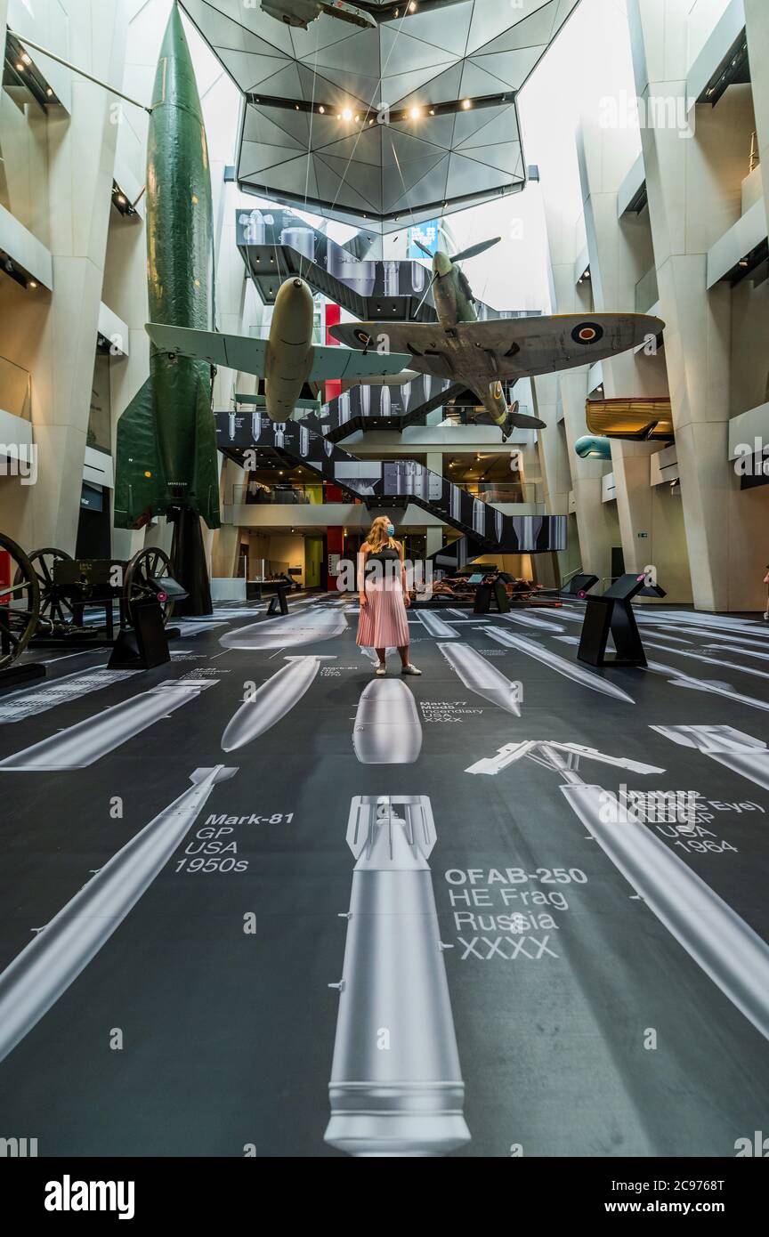 London, UK. 29th July, 2020. IWM London unveils brand new artwork by ...