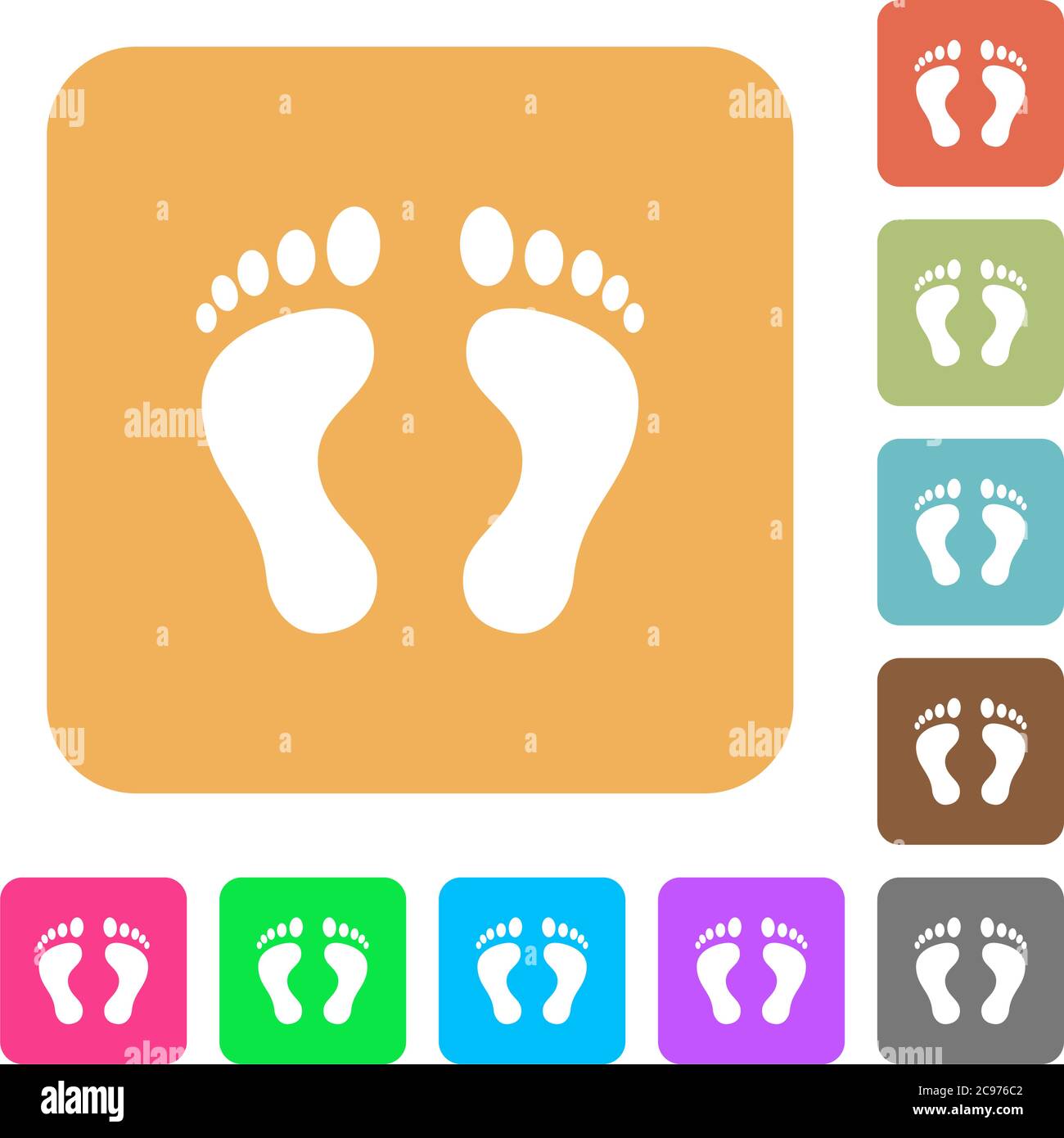 Curved feet Stock Vector Images - Alamy