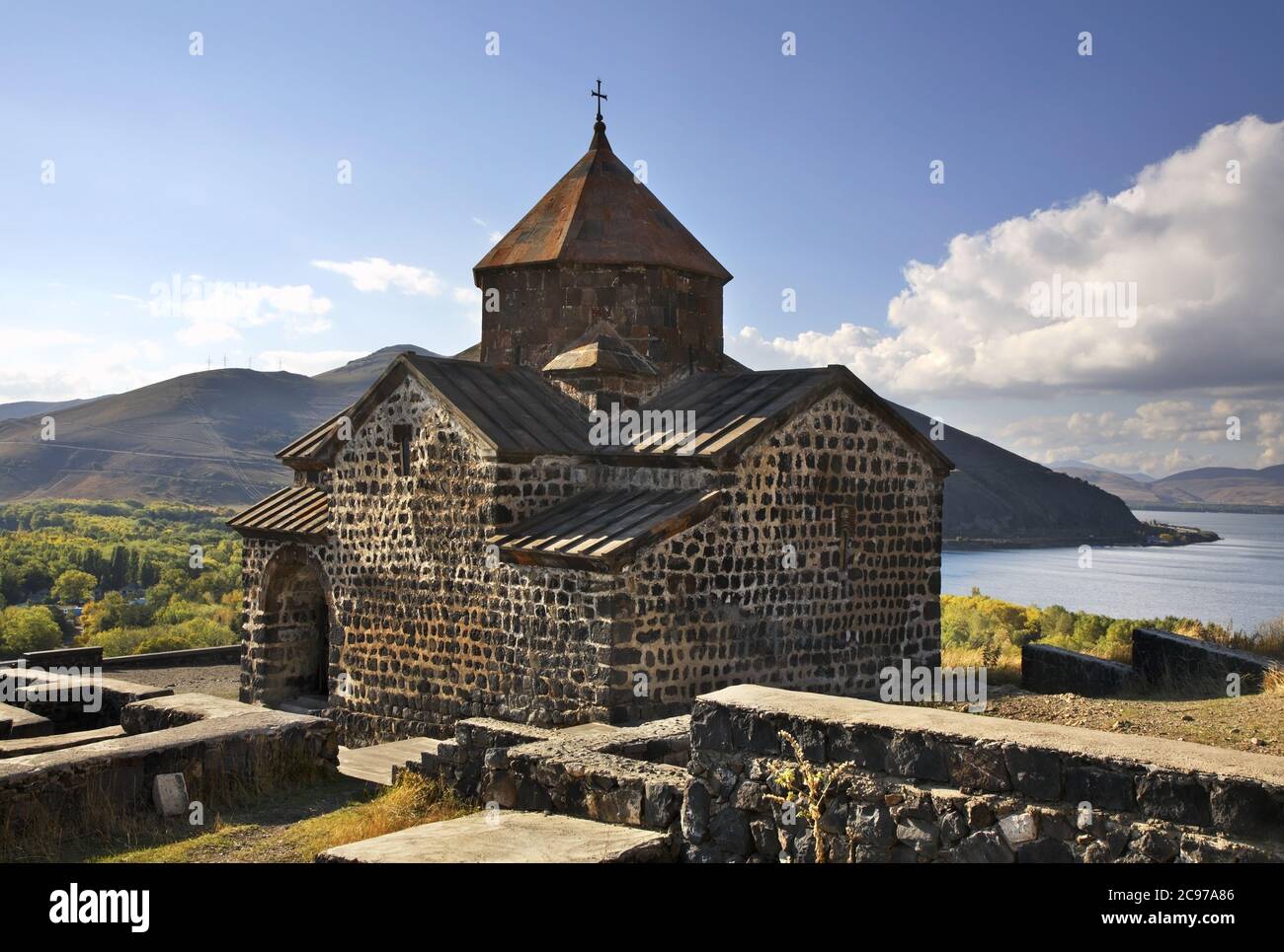 Sevanavank - Sevan Monastery. Surp Astvatsatsin. Armenia Stock Photo - Alamy