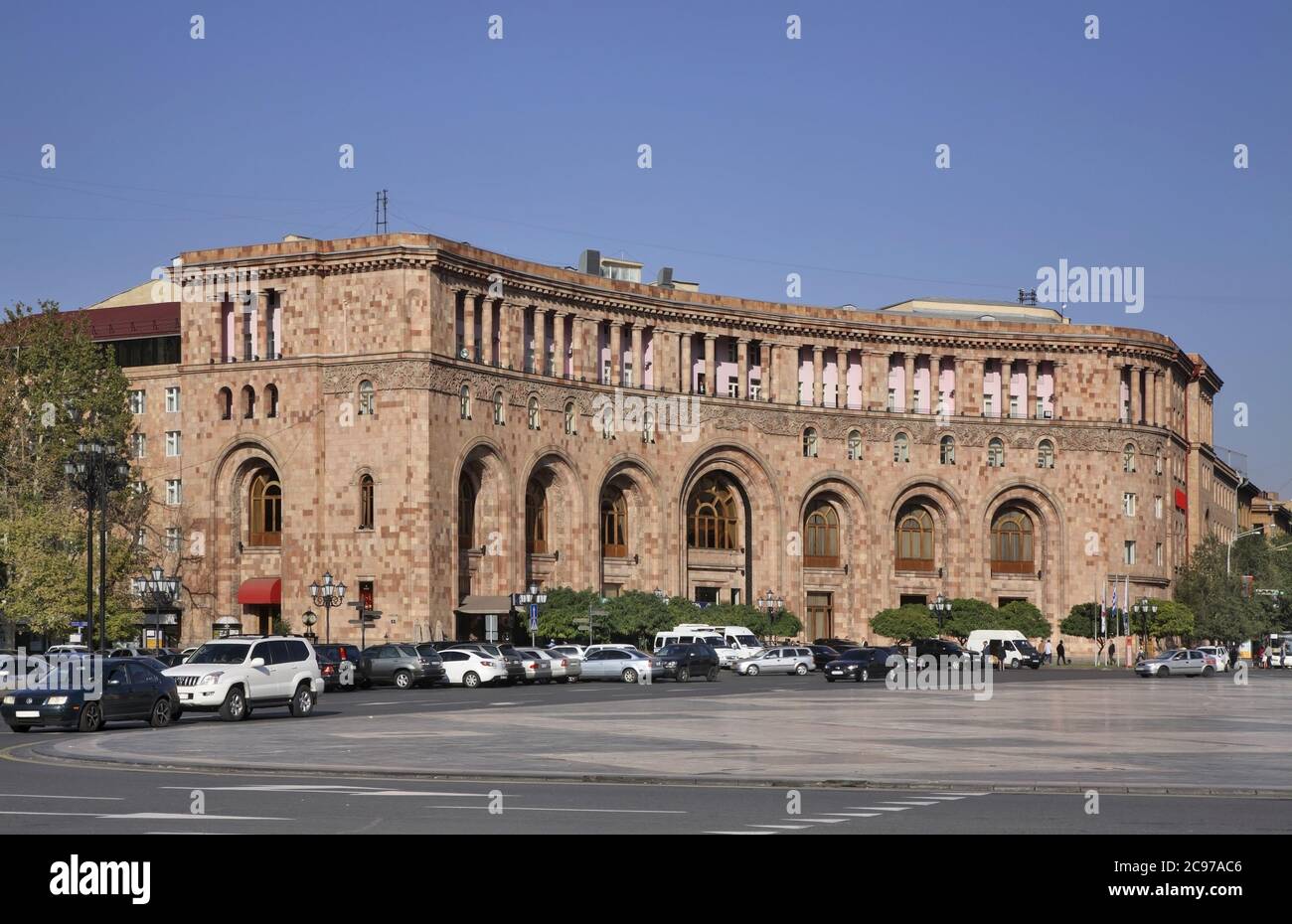 Republic Square in Yerevan. Armenia Stock Photo - Alamy