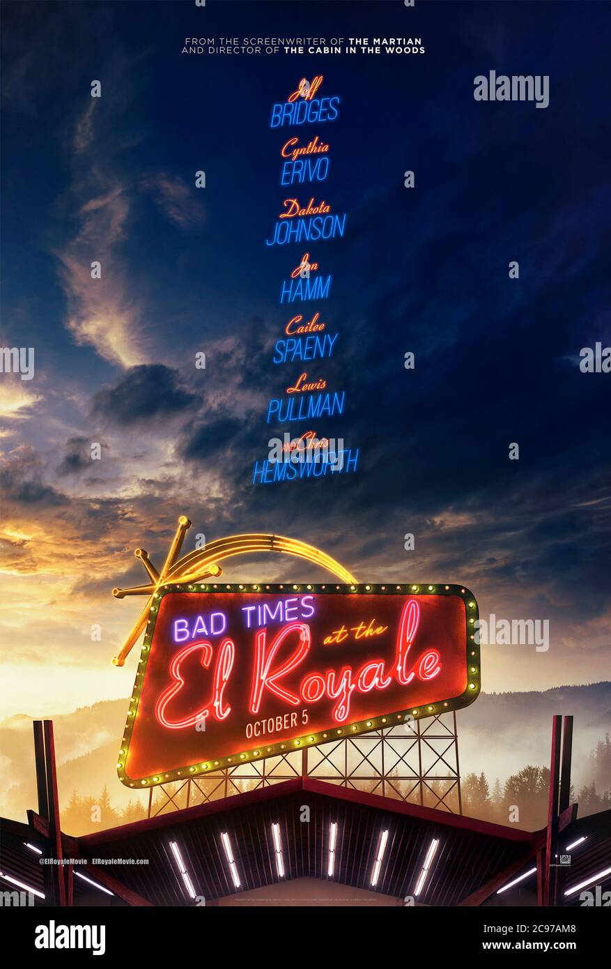 Bad Times at the El Royale (2018) directed by Drew Goddard and starring ...