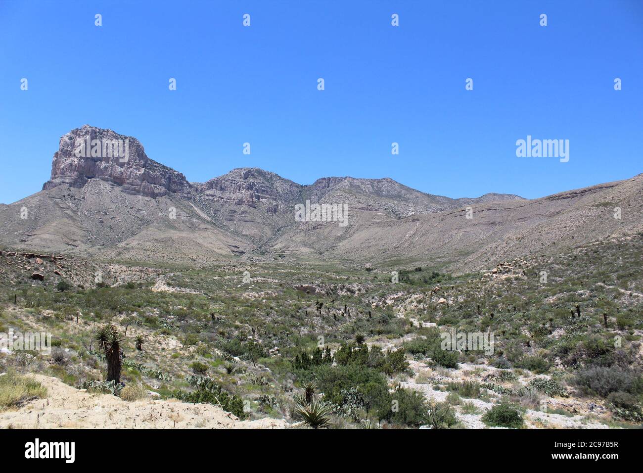 Guadalupe Mountains National Park; El Capitan Peak Stock Photo - Alamy