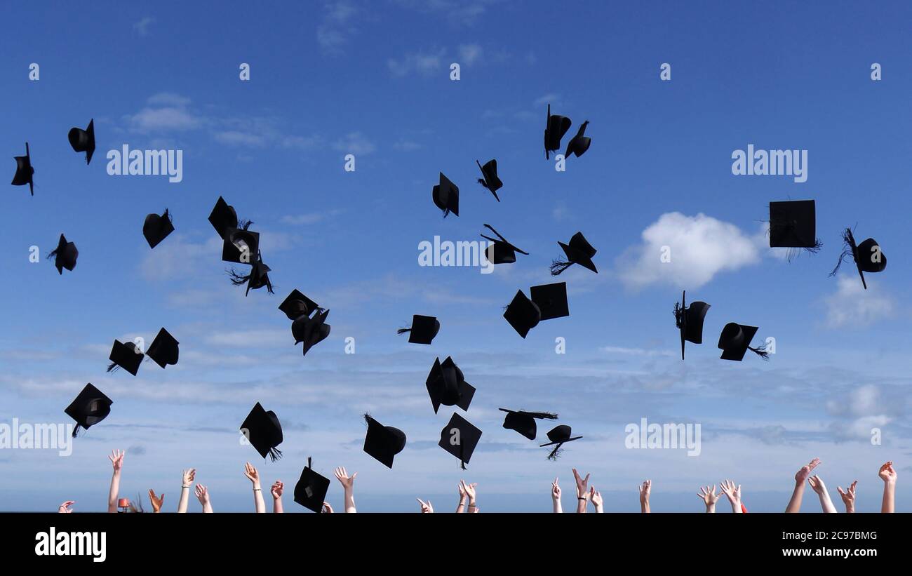 Highschool graduation day hi-res stock photography and images - Alamy