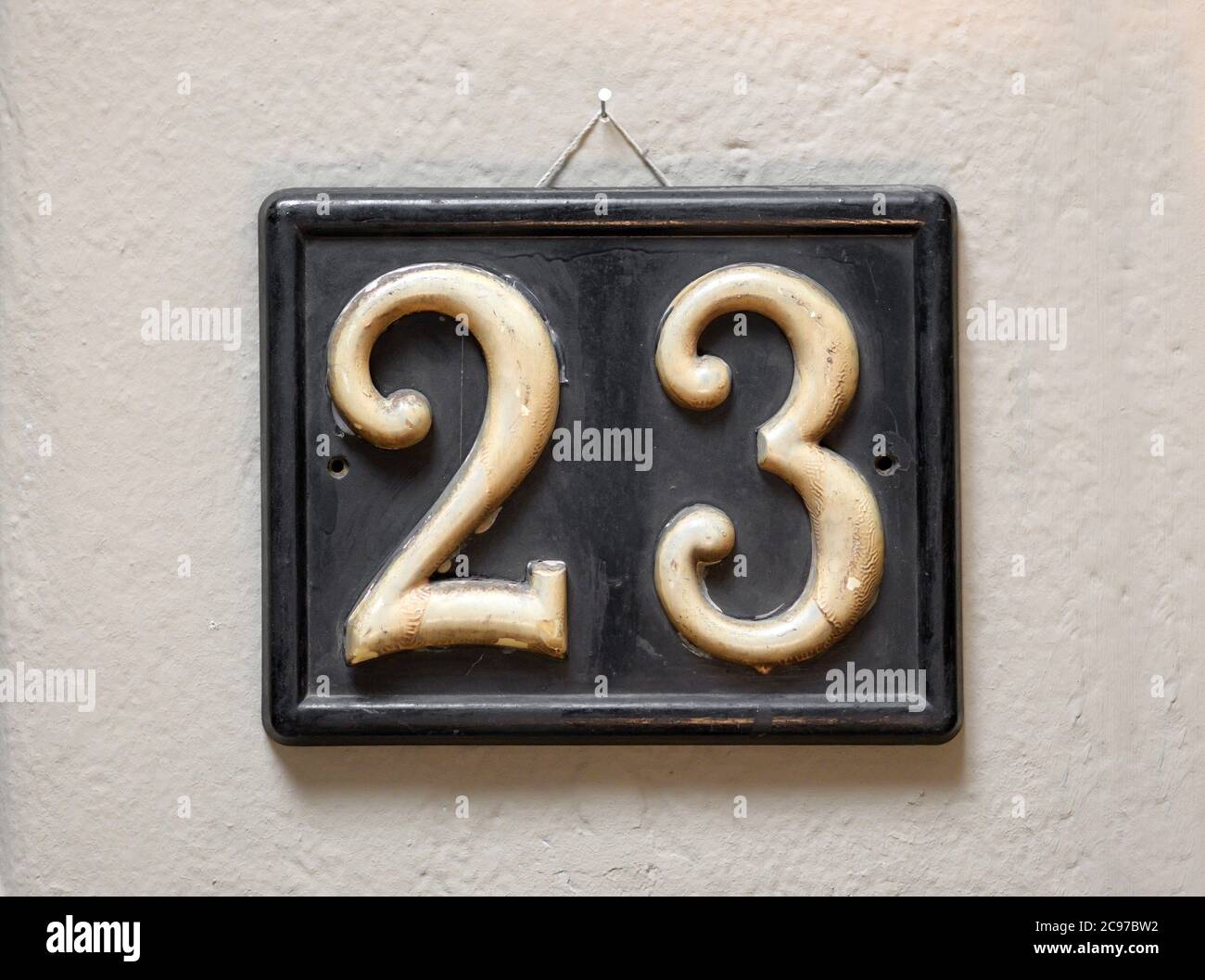 House Number Plaque High Resolution Stock Photography and Images - Alamy