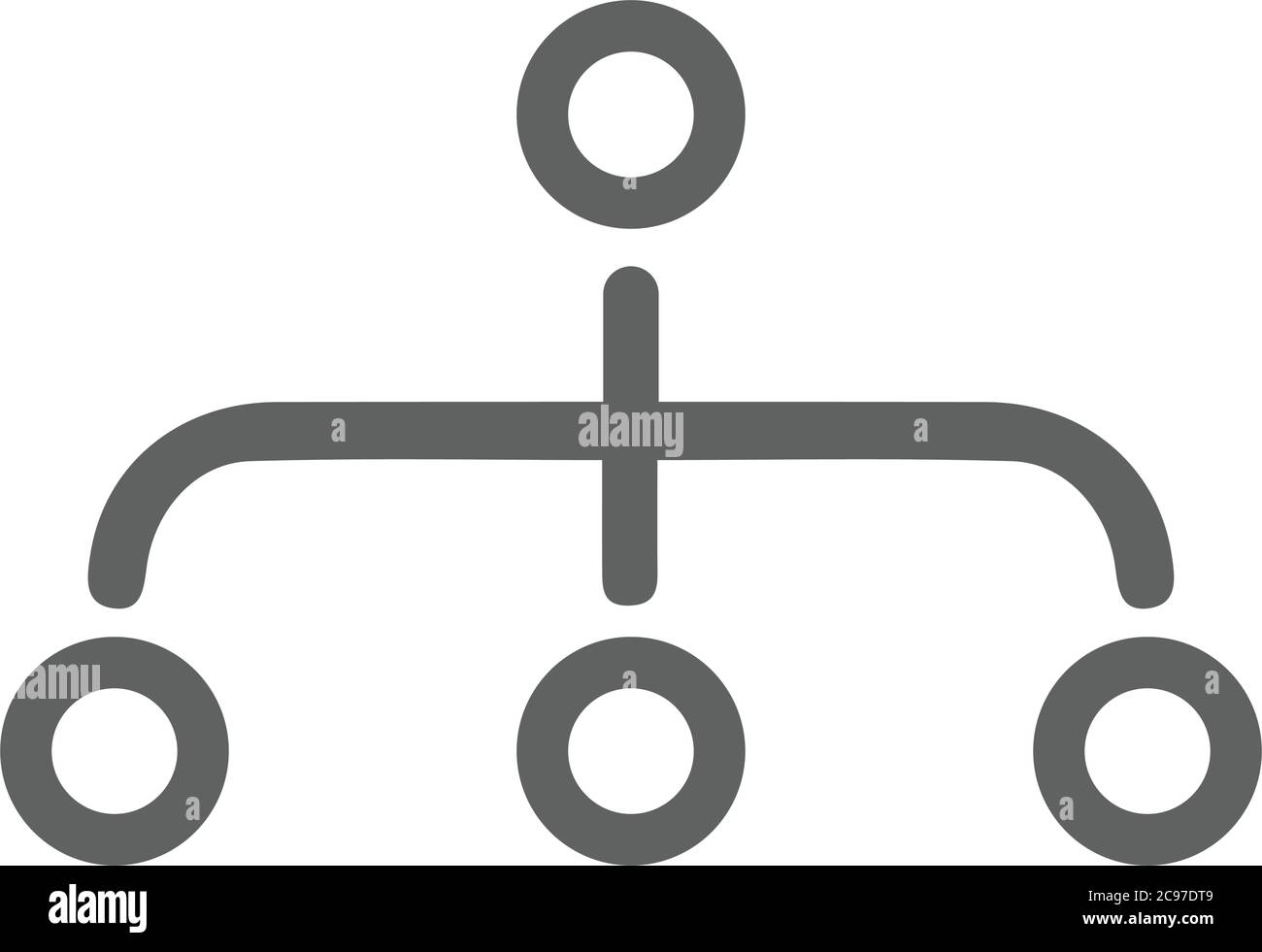 Hierarchy, site map icon. Beautiful design and fully editable vector ...