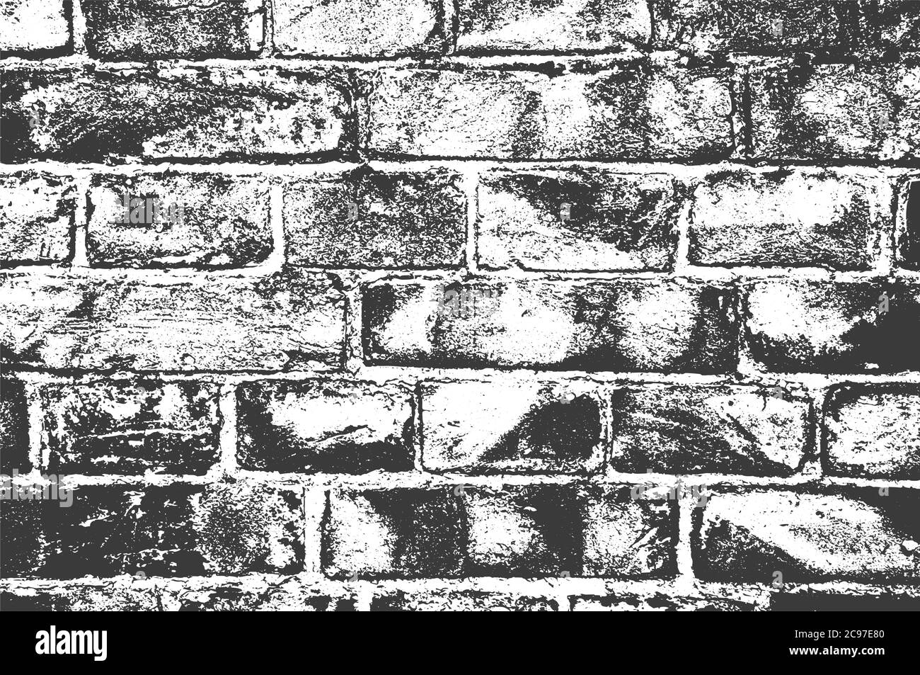 Distress old brick wall texture. EPS8 vector Stock Vector Image & Art ...