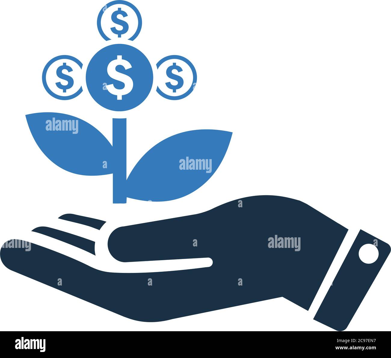 New investment icon. Beautiful design and fully editable vector for ...