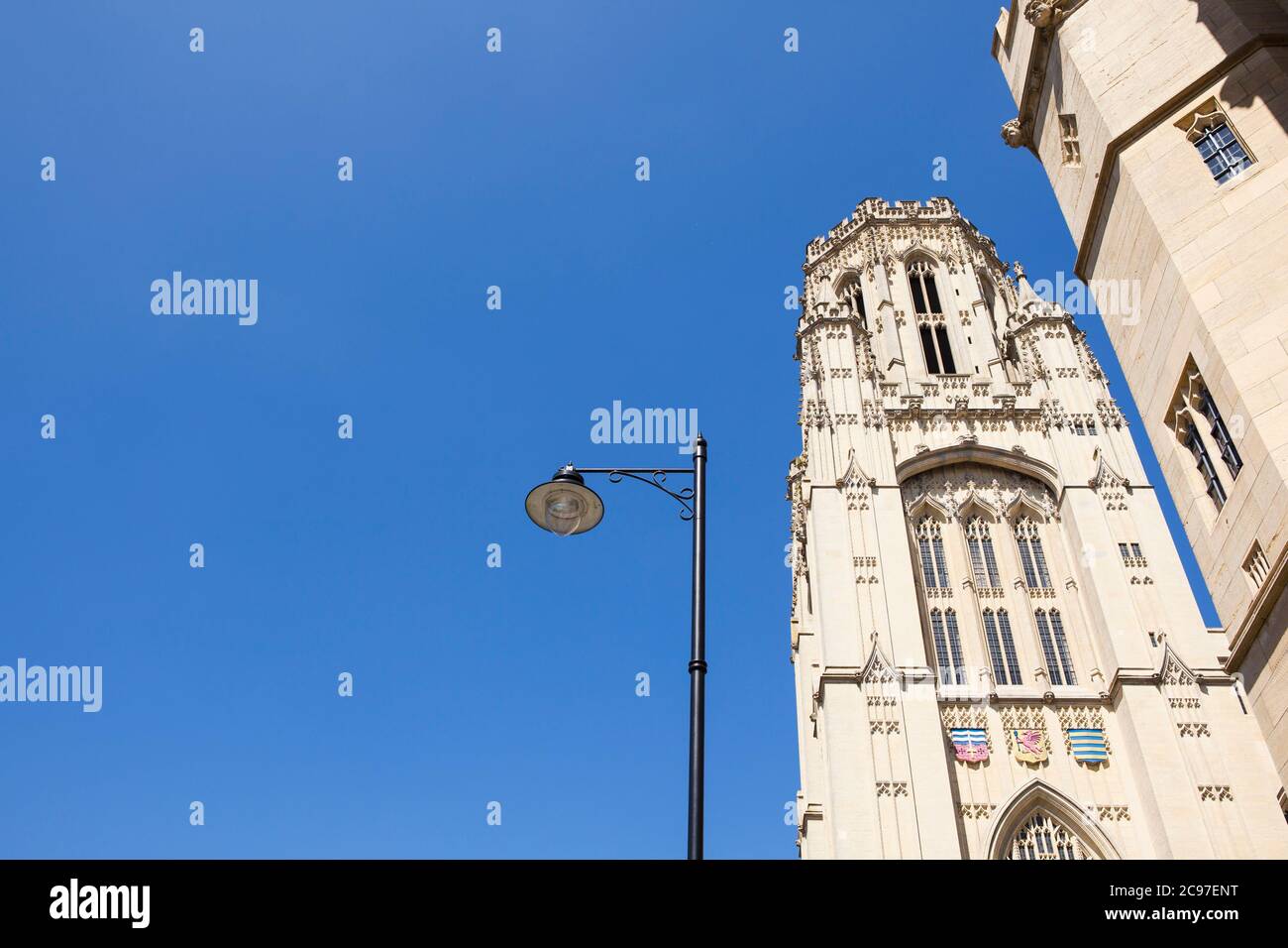 The Wills Memorial Building (also known as the Wills Memorial Tower or ...