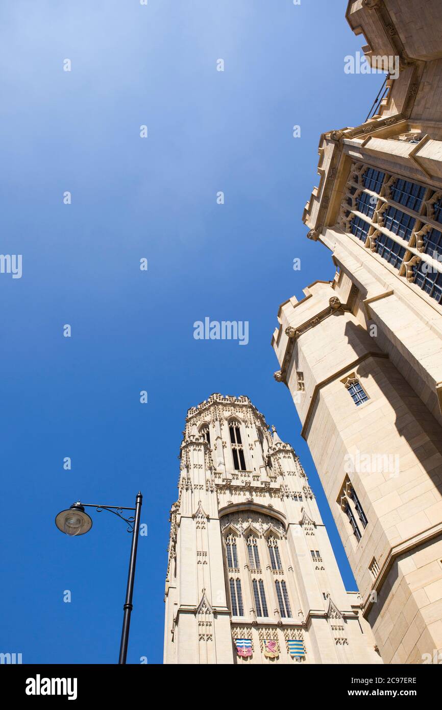 The Wills Memorial Building (also known as the Wills Memorial Tower or ...