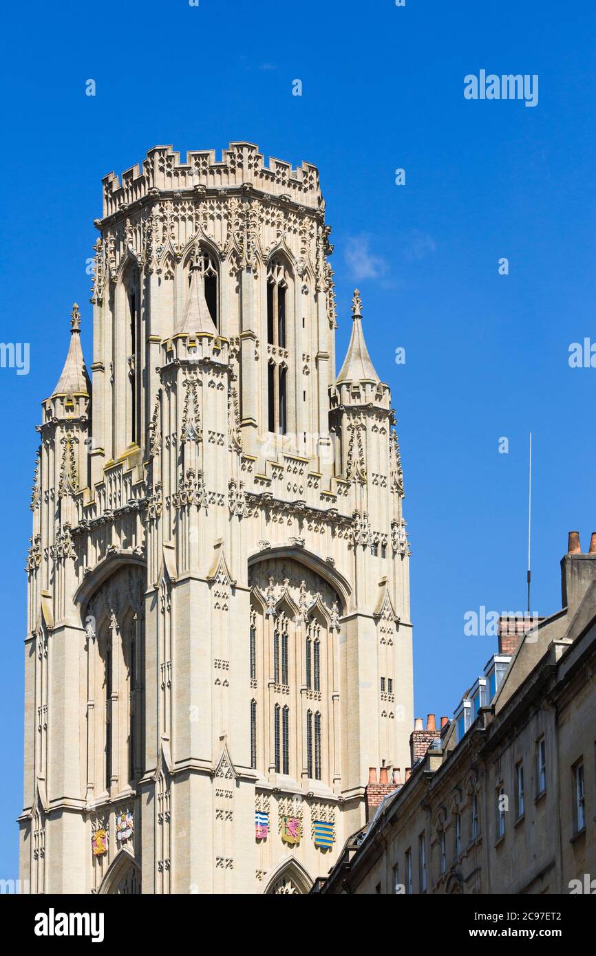 The Wills Memorial Building (also known as the Wills Memorial Tower or ...