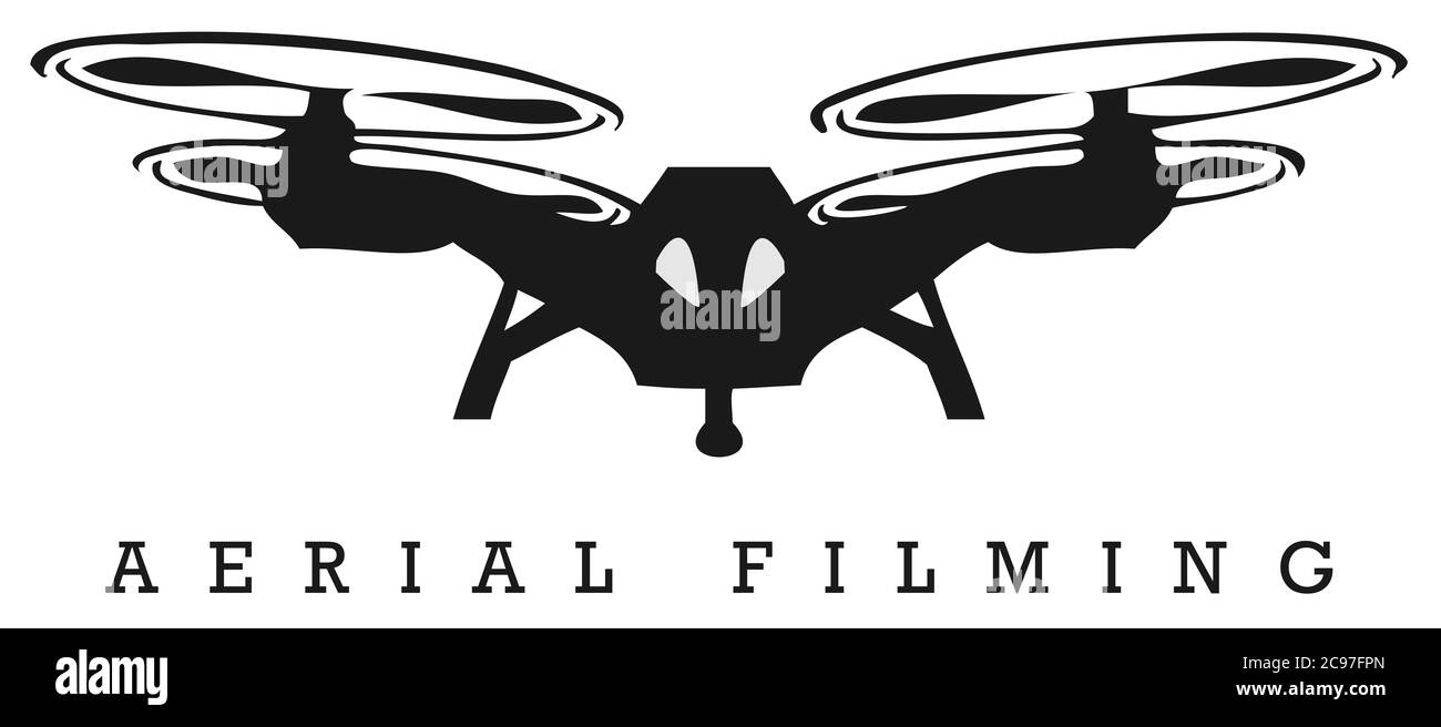 Quadcopter Logo Drone Logo Cut Out Stock Images & Pictures Alamy