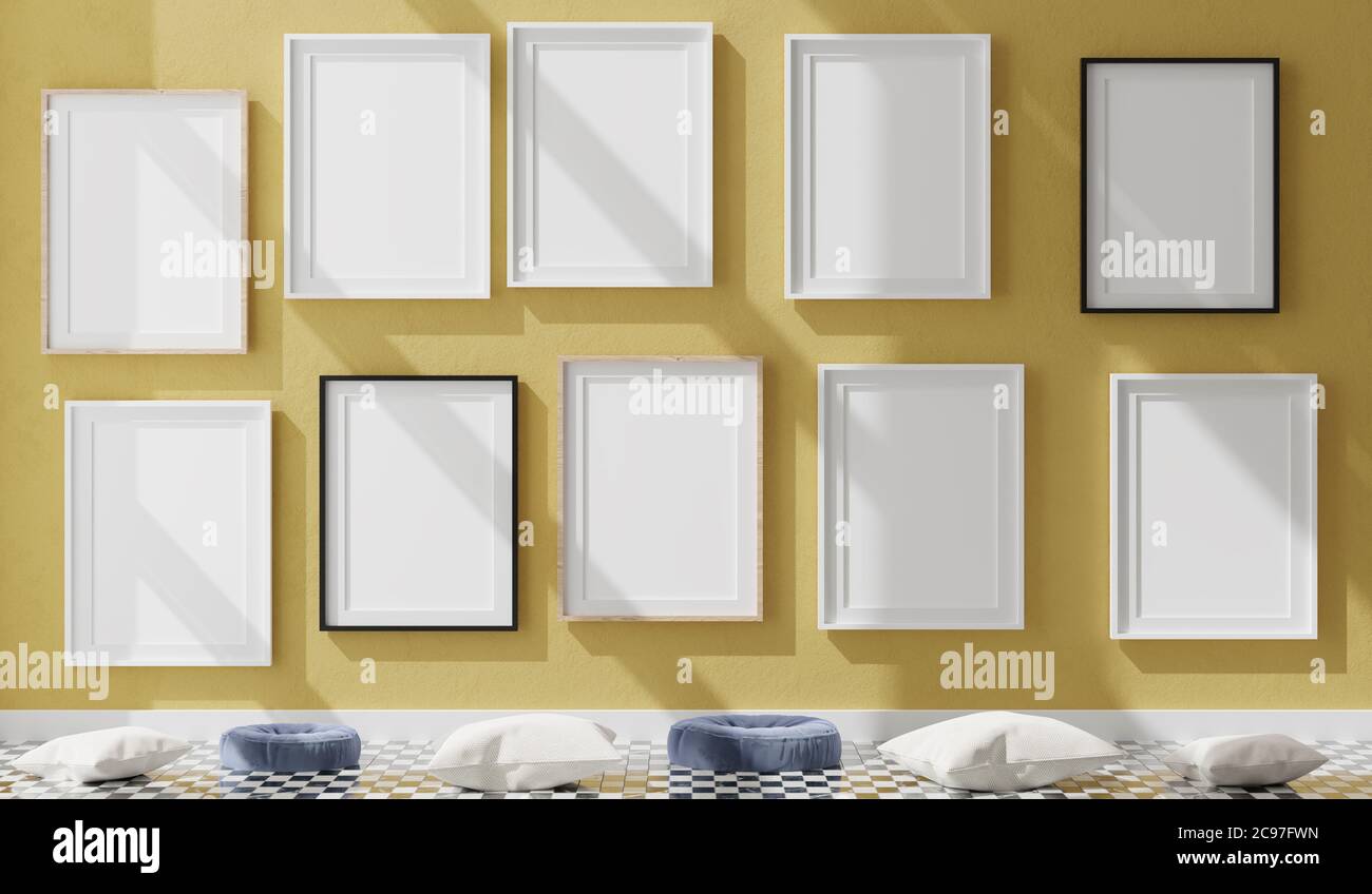 Template mock up ten hi-res stock photography and images - Alamy