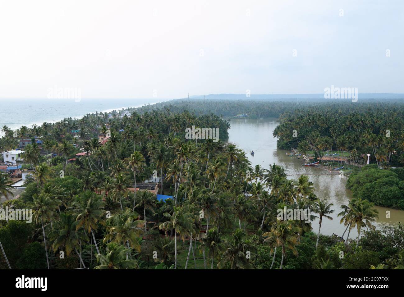 Anchuthengu, Anjengo, Trivandrum, Kerala, India Stock Photo - Alamy