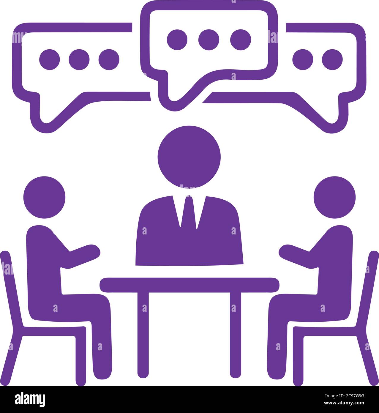 Conference discuss vector vectors hi-res stock photography and images ...