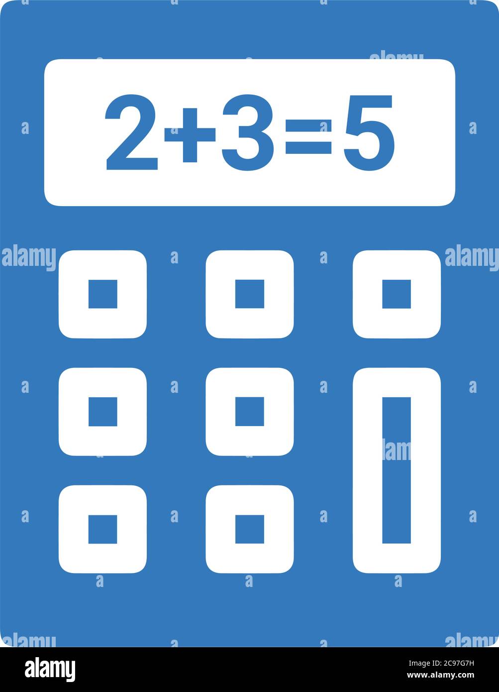 Calculation, calculator icon. Beautiful, meticulously designed icon ...